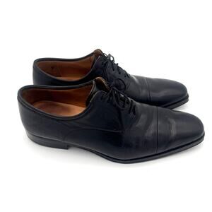 Magnanni | Shoes | Magnanni Black Leather Oxfords Size 2 | Poshmark